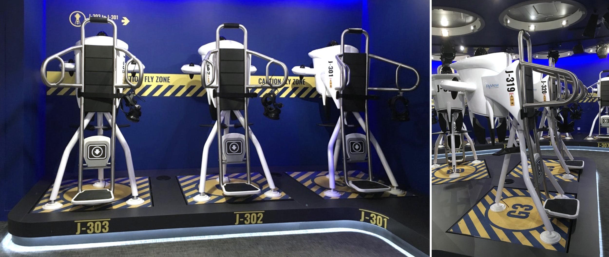 Flyview : attraction de réalité virtuelle « au coeur de Paris