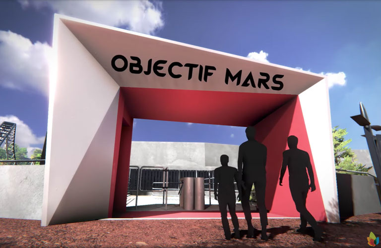 Objectif Mars - Centre d'essais spacial - Futuroscope