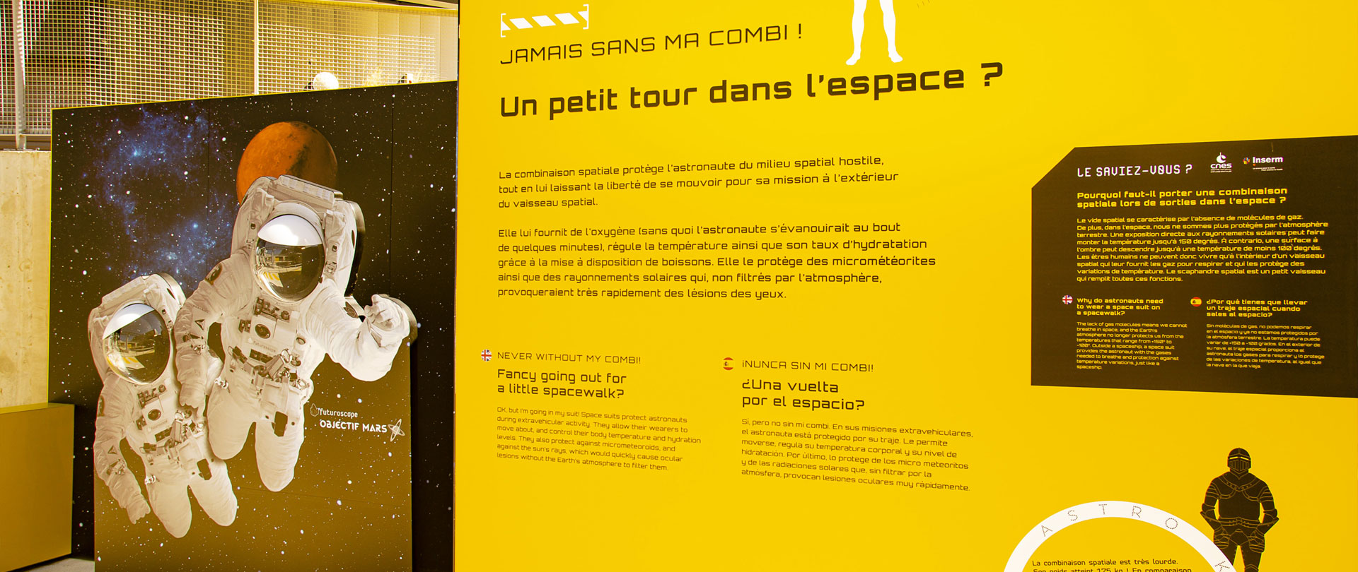 Objectif Mars - Centre d'essais spacial - Futuroscope